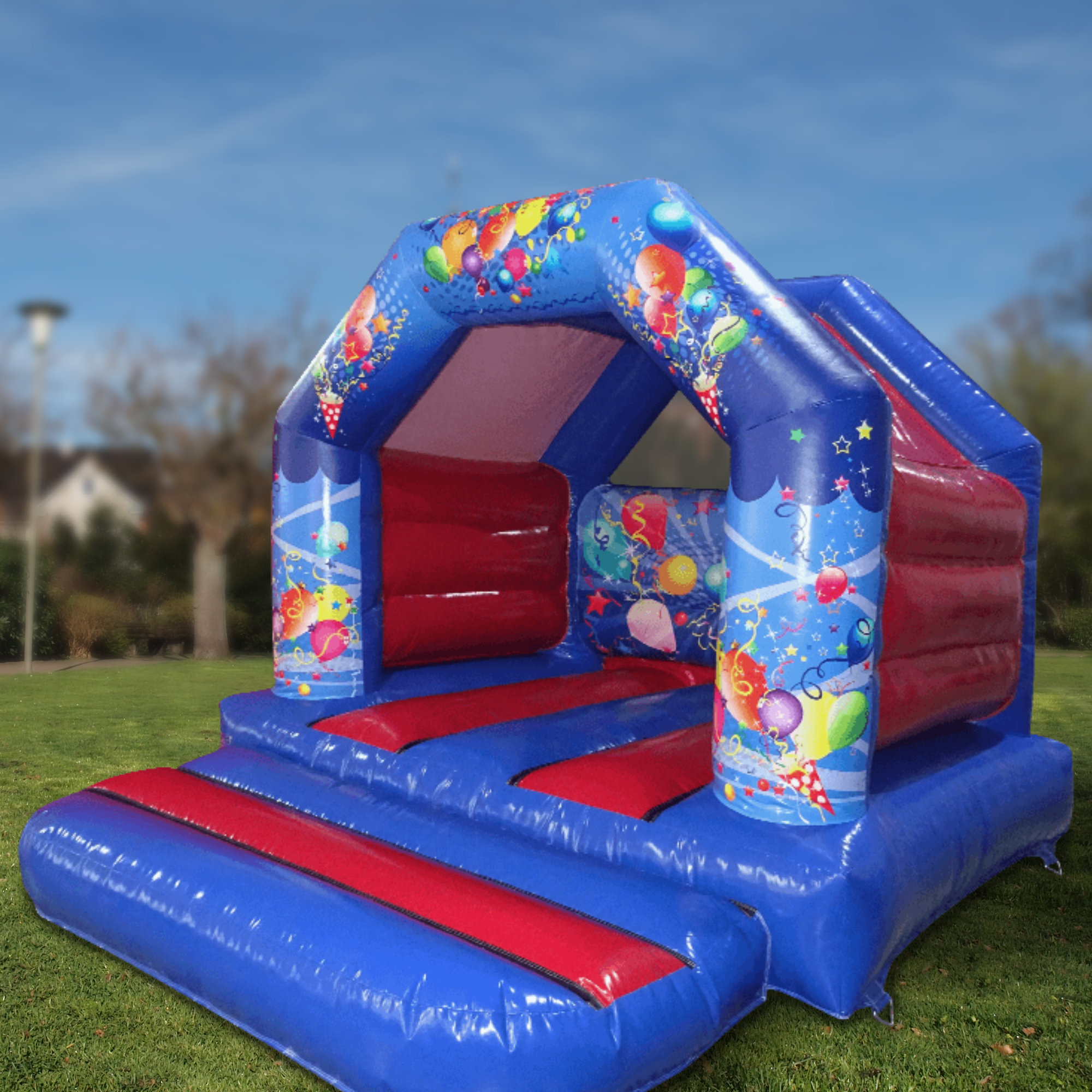 Hüpfburg Partytime Mini mieten – bunter Hüpf-Spaß! | Verleih-ER